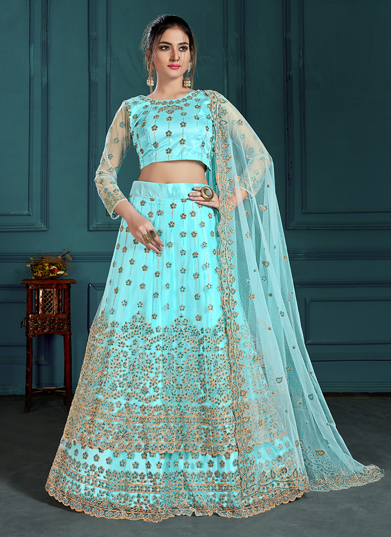 Zikkra Vol 15 Zarkan Work Latest Designer Net Lehenga Cholis Collection ...