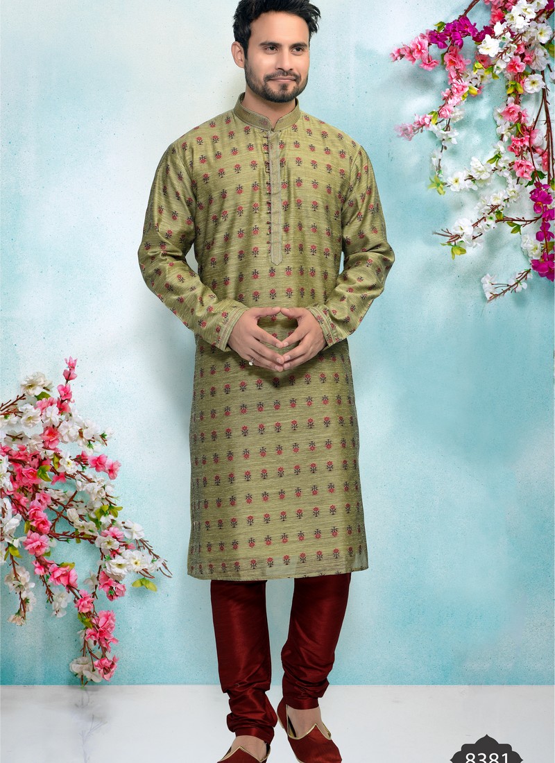 New Designer Readymade Brocade Kurta Pajamas Collection Catalog