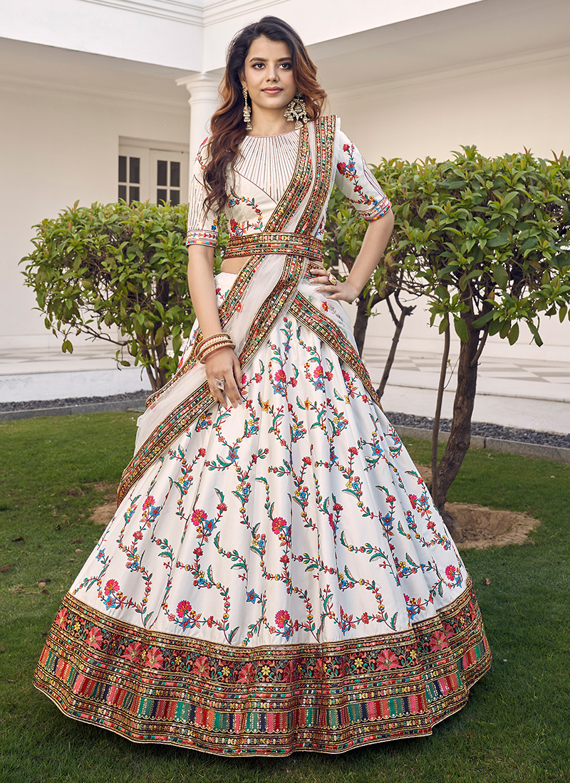 Guldasta Vol 11 Thread And Sequins Work Fancy Lehenga Cholis Collection ...