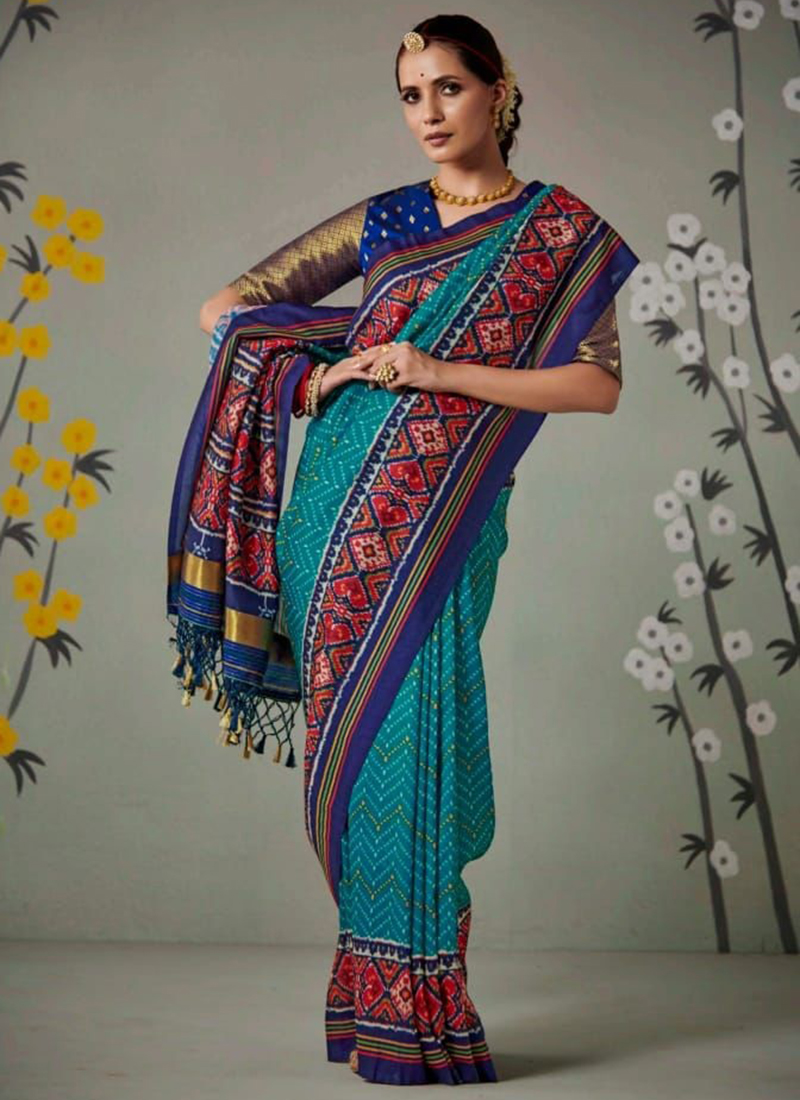 Party Wear Exclusive Designer Fancy Patan Patola Sarees Collection Catalog