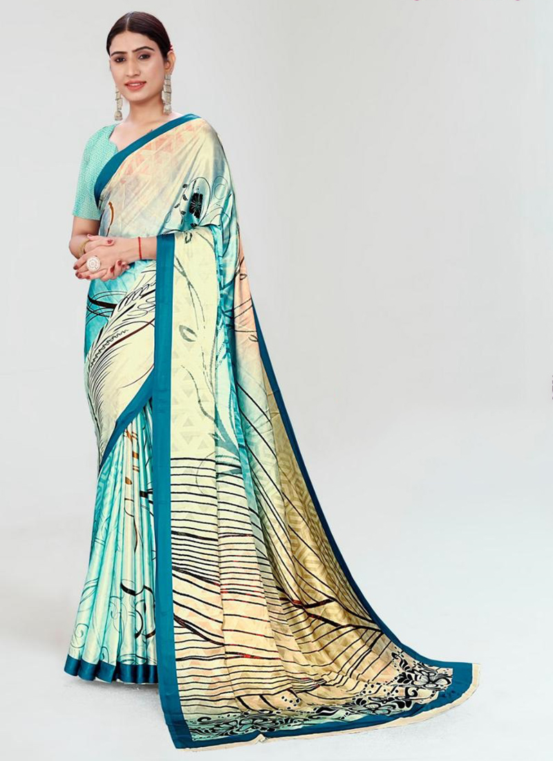Signature Digital Japan Satin Wholesale Sarees 8 Pieces Catalog Catalog