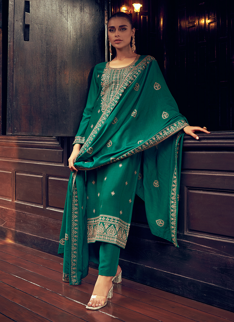 Tulip Premium Silk Wholesale Salwar Suits 6 Pieces Catalog Catalog